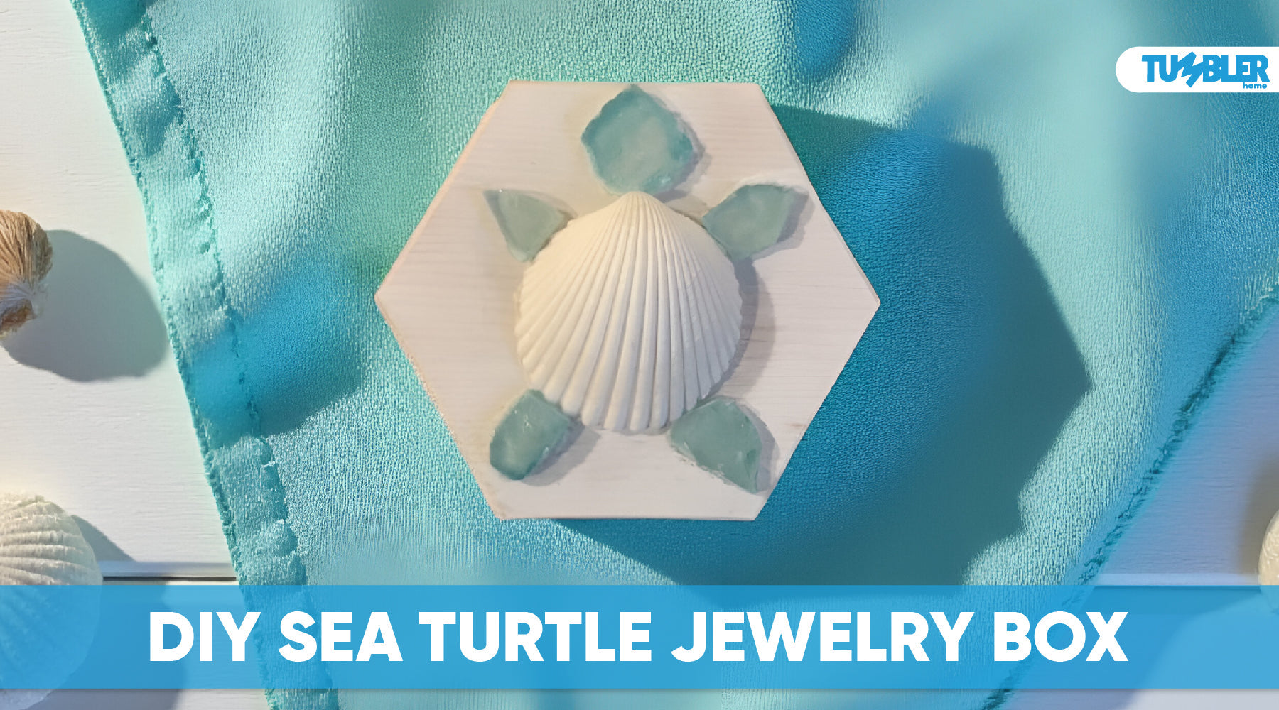 DIY Sea Glass Sea Turtle Jewelry Box – Tumbler Home